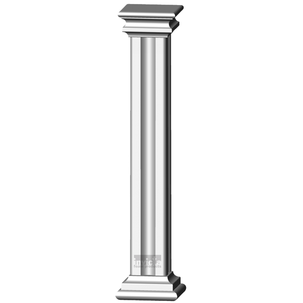 Square Grooved Column